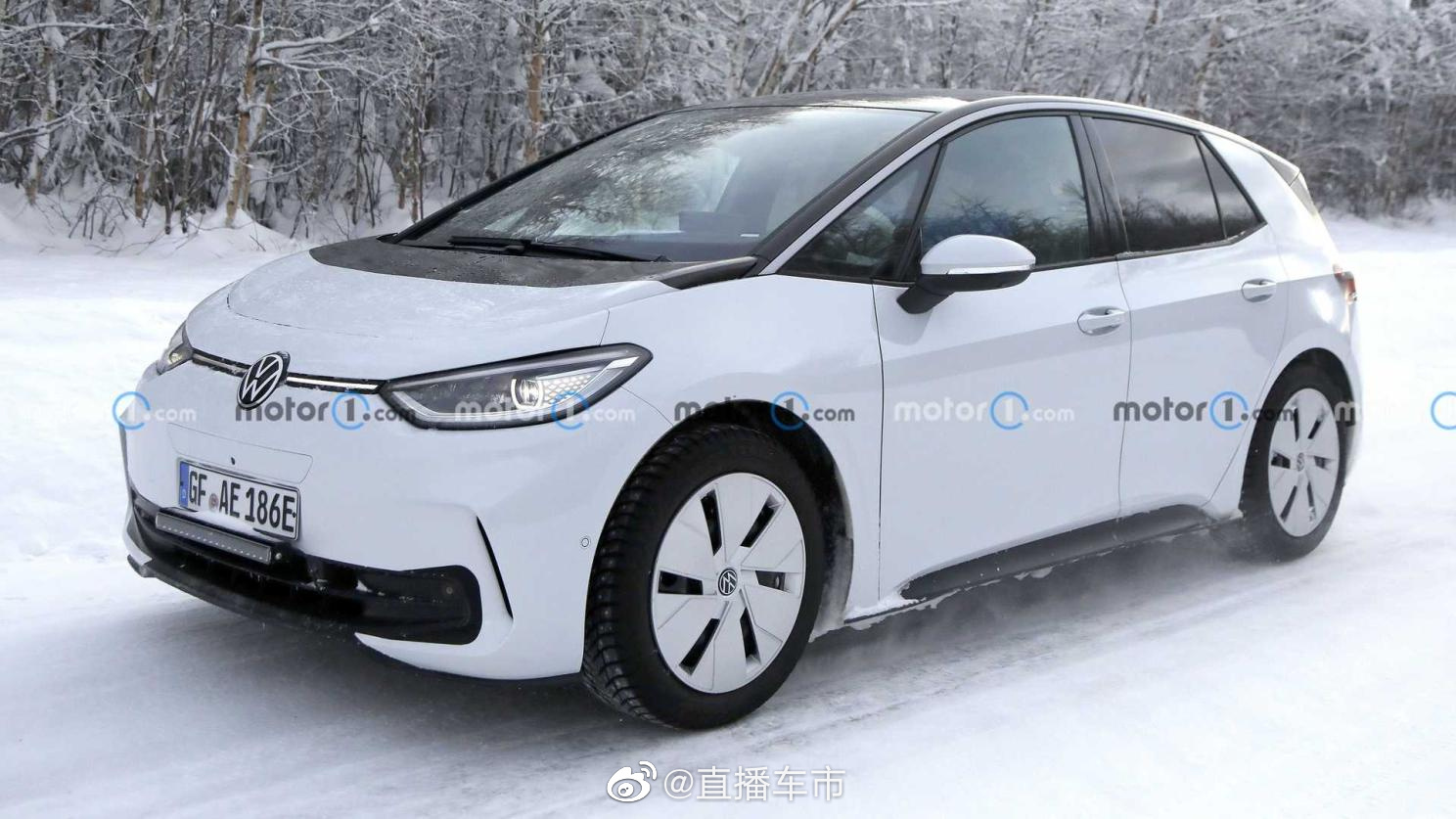 新款ID.3测试谍照曝光