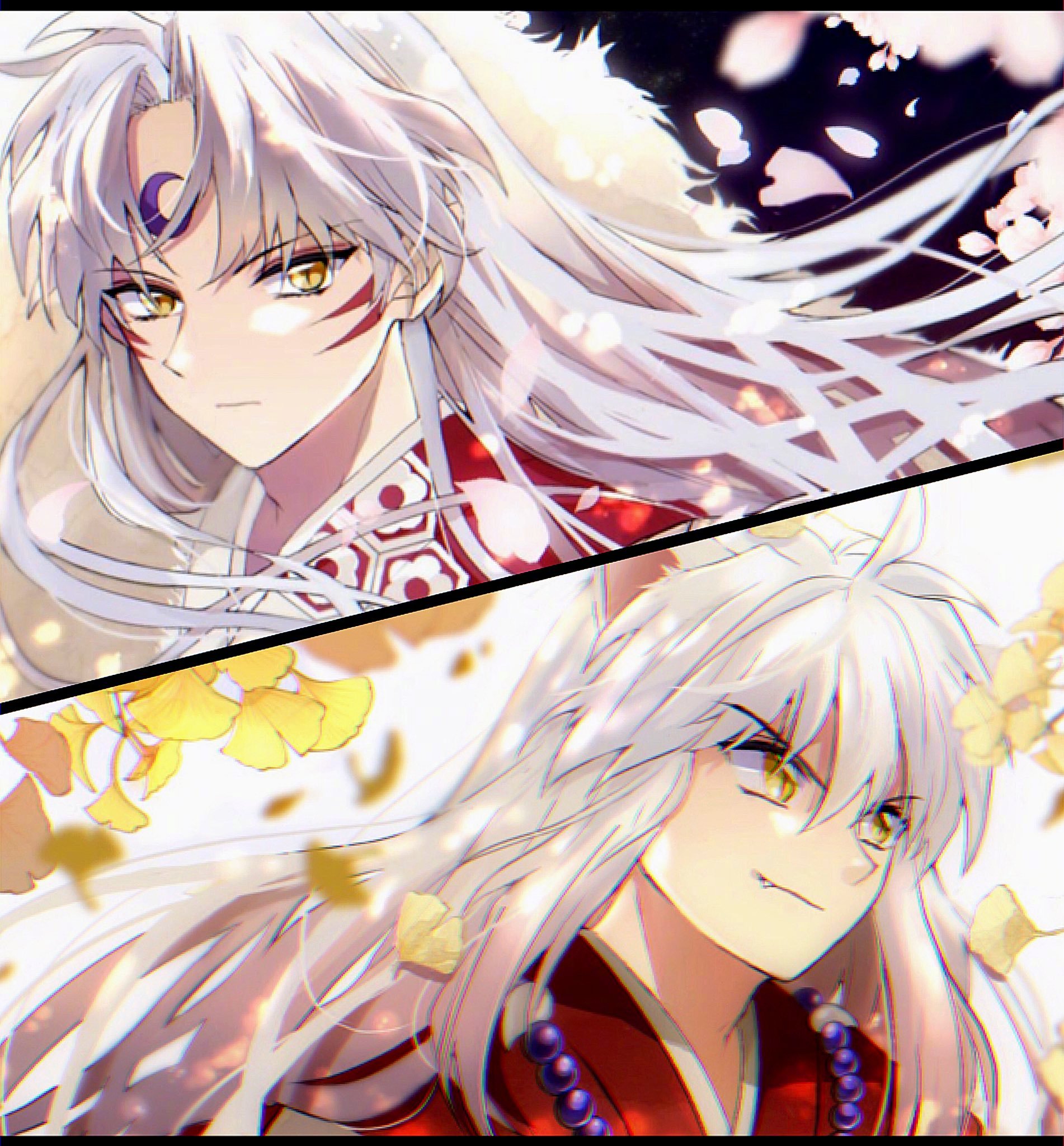 犬夜叉x杀生丸.Twitter：nukomaru1