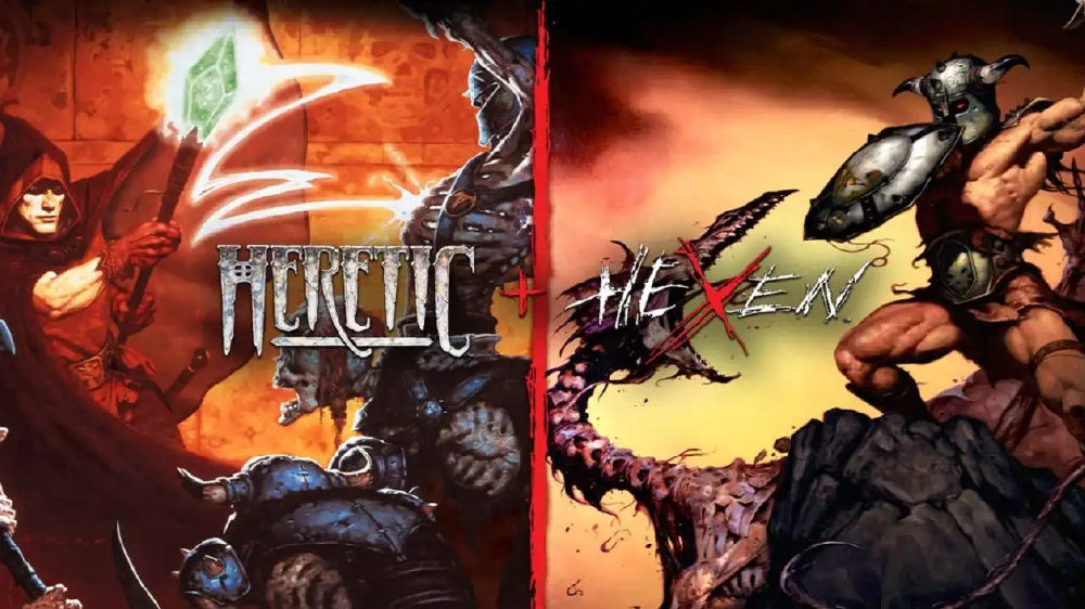 id Software上古经典射击游戏《Heretic+Hexen》推出高清复刻版|Heretic|Hexen|复刻版_新浪新闻