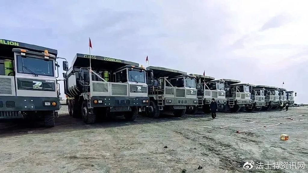 中联重科爆款矿卡ZT115G批量交付华北客户__财经头条