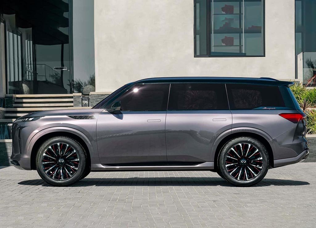 新一代QX80提前预览 英菲尼迪QX Monograph首发-新浪汽车