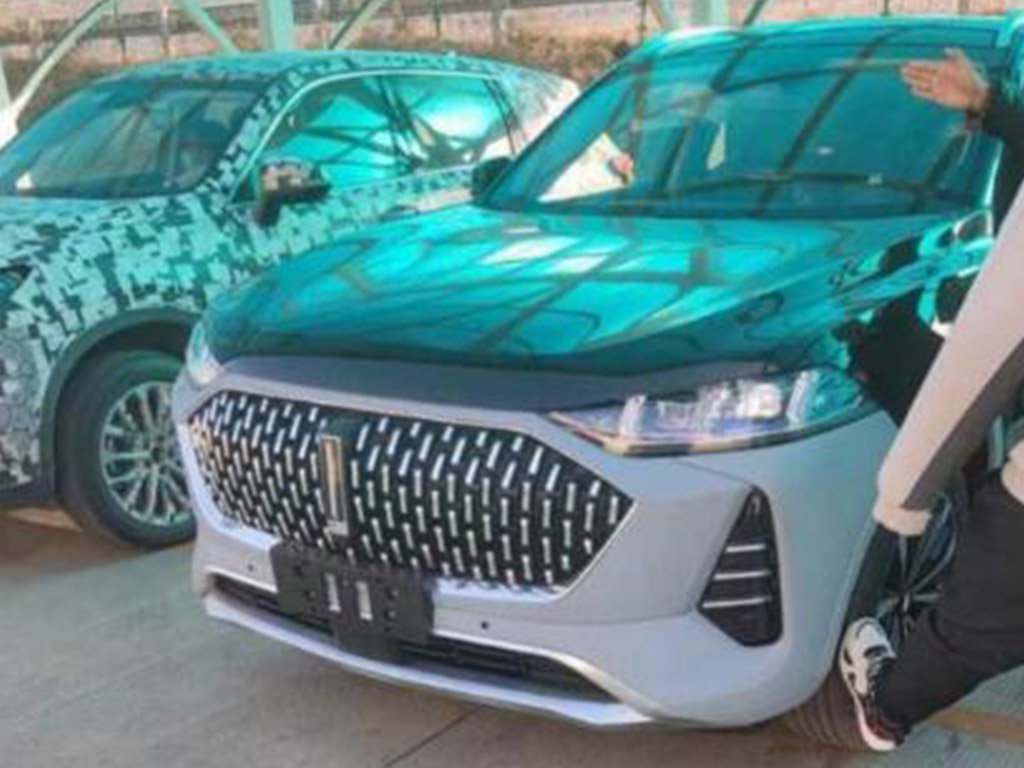 曝全新WEY VV7最新谍照.