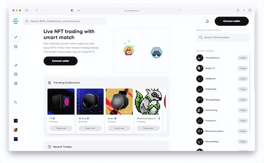新更名NFT平台在Evaluate.xyz建立在线主页__财经头条