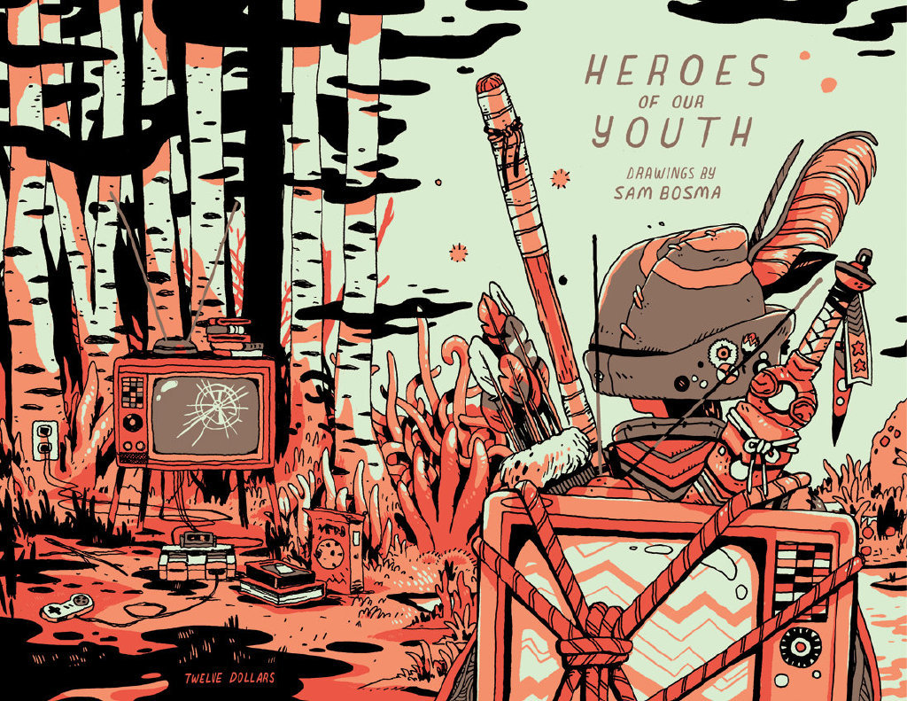 美国插画师 Sam Bosma 的作品充满着脑洞大开的幻想力.