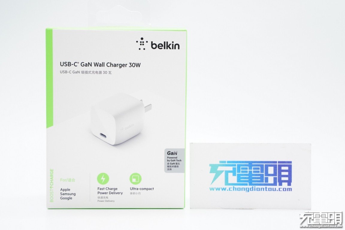 拆解报告：belkin贝尔金30W USB PD快充氮化镓充电器__财经头条