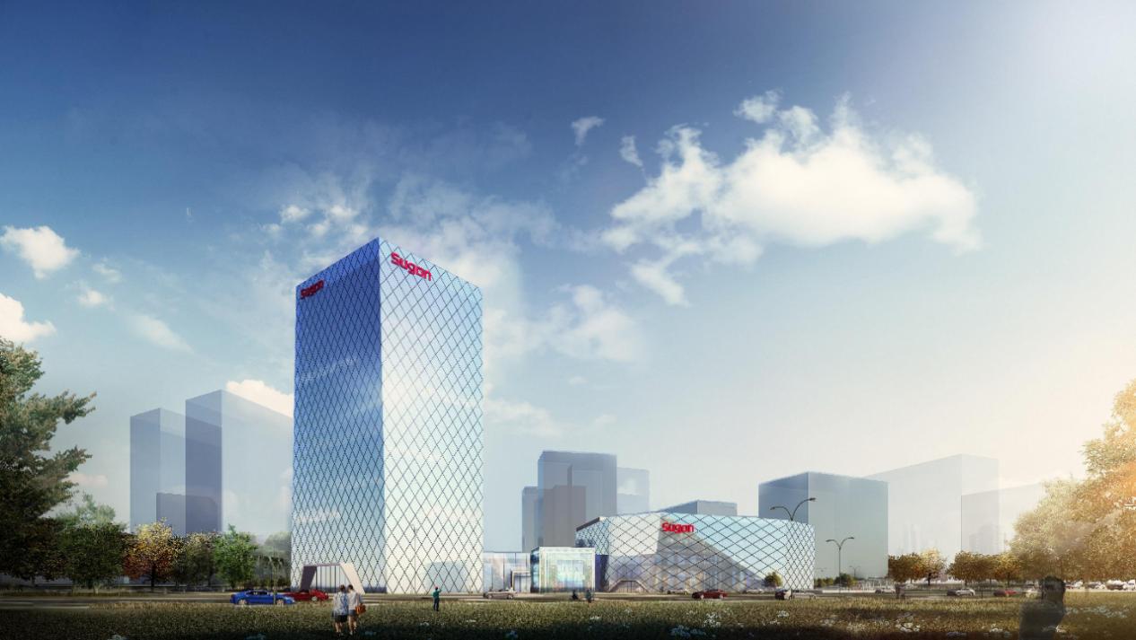 中建八局四公司中科曙光研发总部基地项目第一块垫层浇筑完成__财经头条