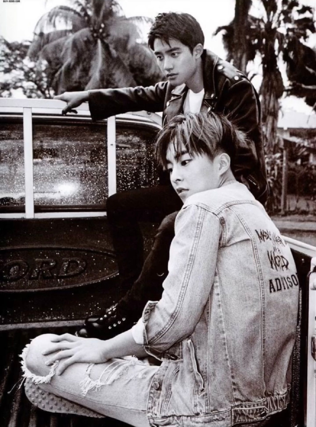 EXO斐济写真全 套，这组照片真tm好看