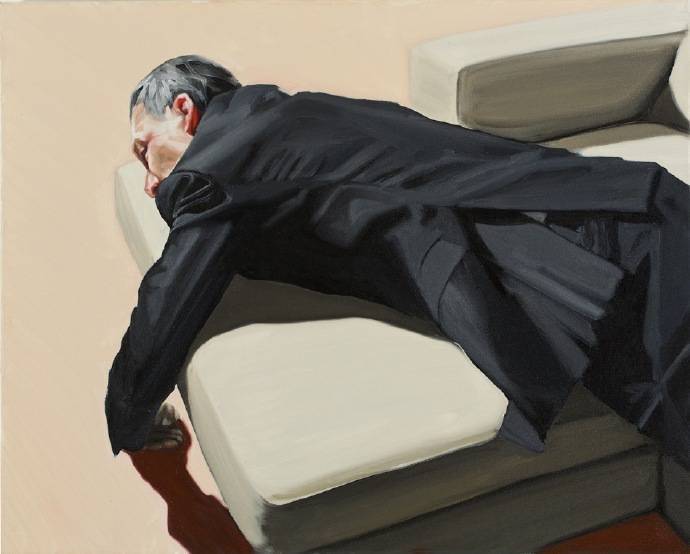 西装革履下的枯槁和卑屈