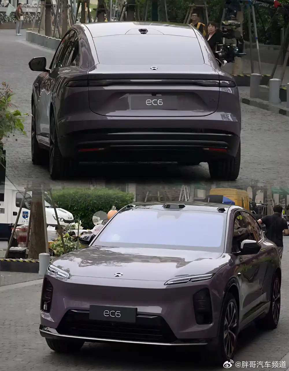 网传新款蔚来ES6、蔚来EC6谍照-新浪汽车