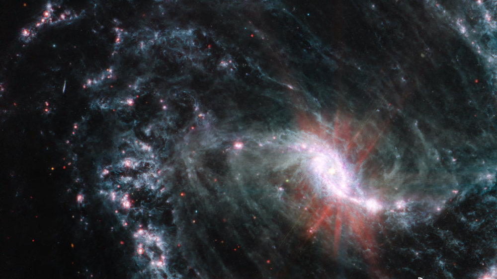 每日天文一图 | 韦布空间望远镜拍摄的棒旋星系NGC 1365|恒星形成|棒旋星系|韦布_新浪新闻