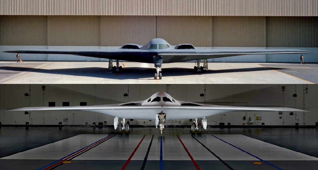 论单打独斗，B-21的战力不如B-2轰炸机，若论体系则甩它几条街