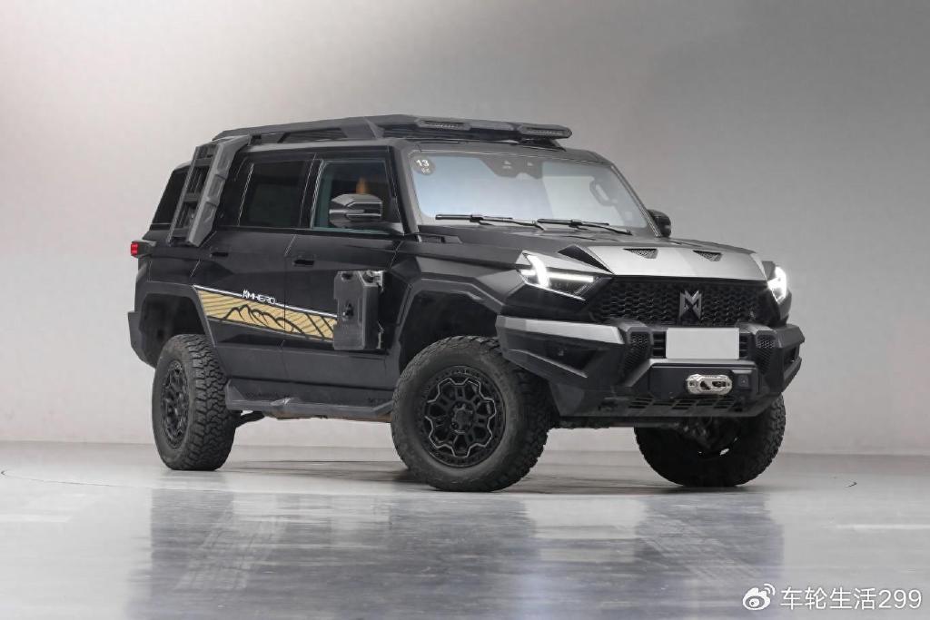 猛士M800谍照曝光，比猛士917还大一圈，这不得和仰望U8竞争？-新浪汽车