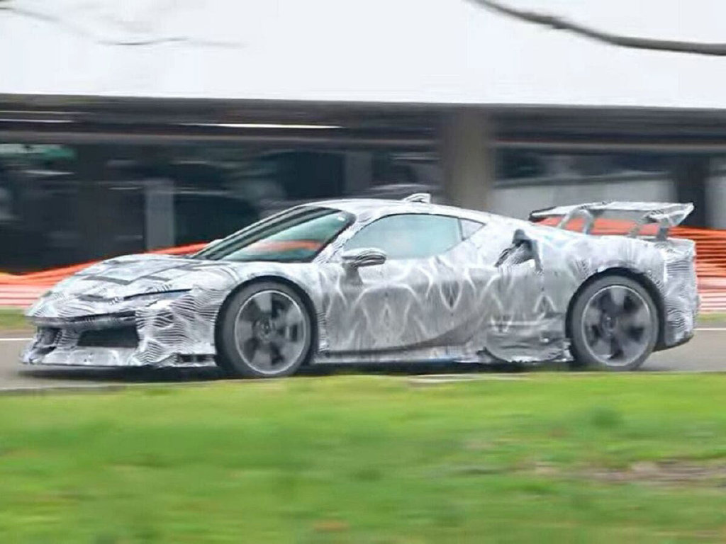 输出超1000马力，法拉利SF90高性能版谍照曝光，预计年底发布