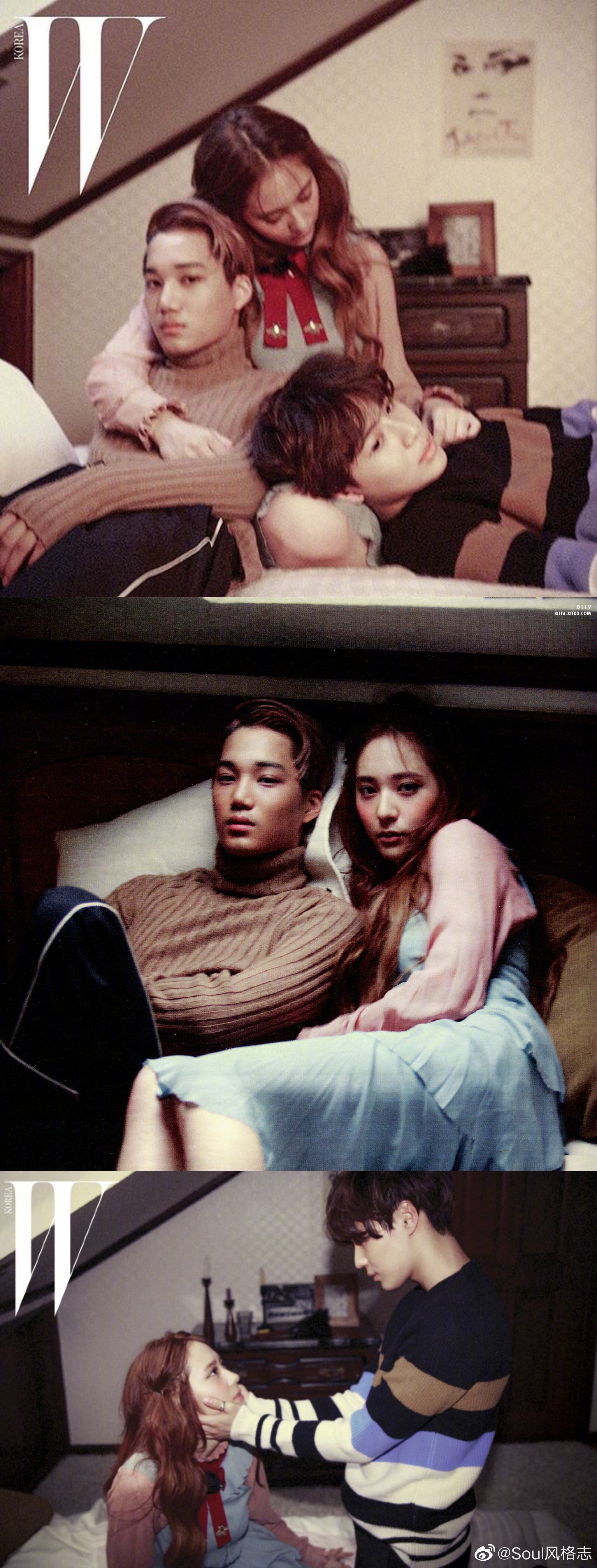 泰民X郑秀晶X KAI W Korea 2015年8月刊 古堡里的少男少女……__财经头条