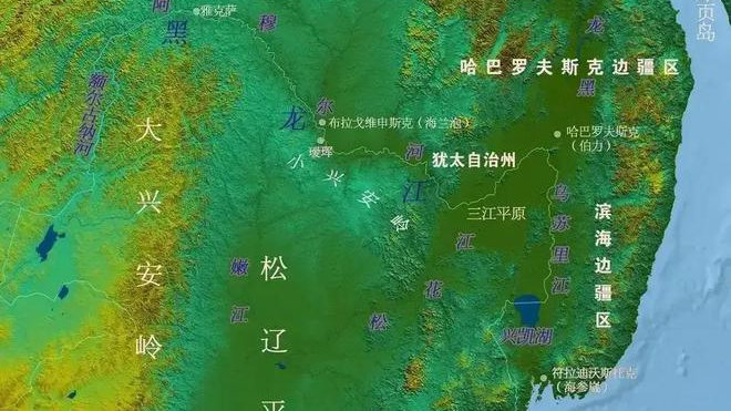 看下东北地形图，绝对是中国最好的地方，重要性绝对不比南方差！|南方|平原|重要性_新浪新闻