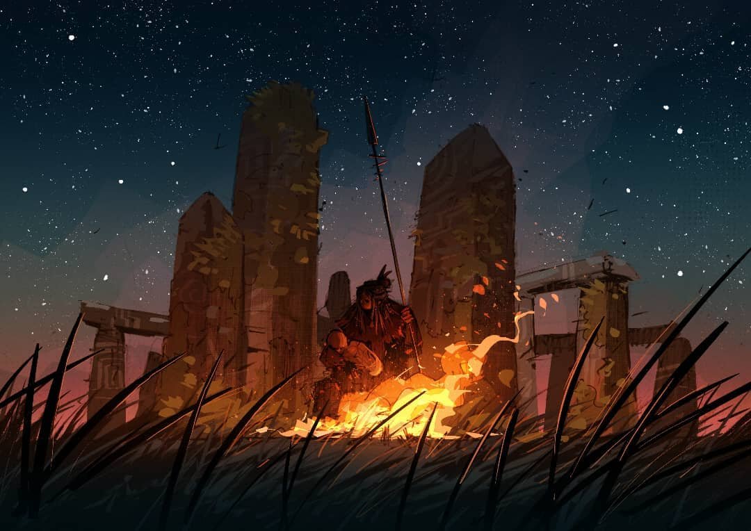 插画师ALEX VEDE的画面总是引人入胜……__财经头条