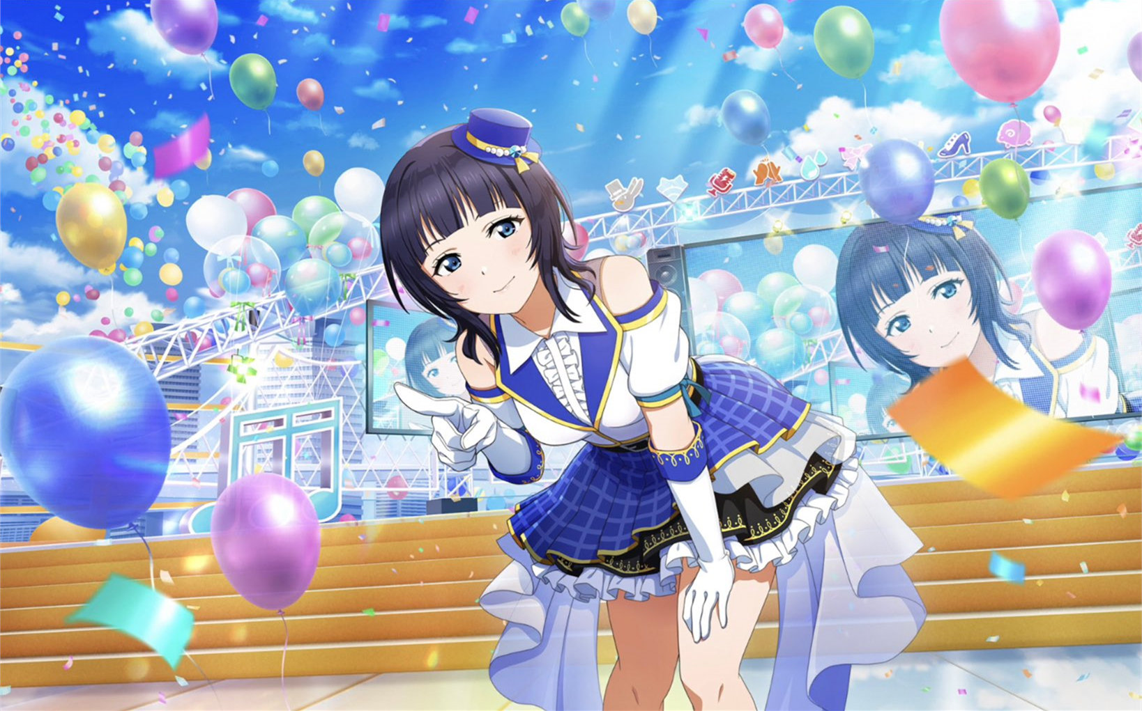 sif2 虹之咲学园偶像同好会 new UR cards first/stage……