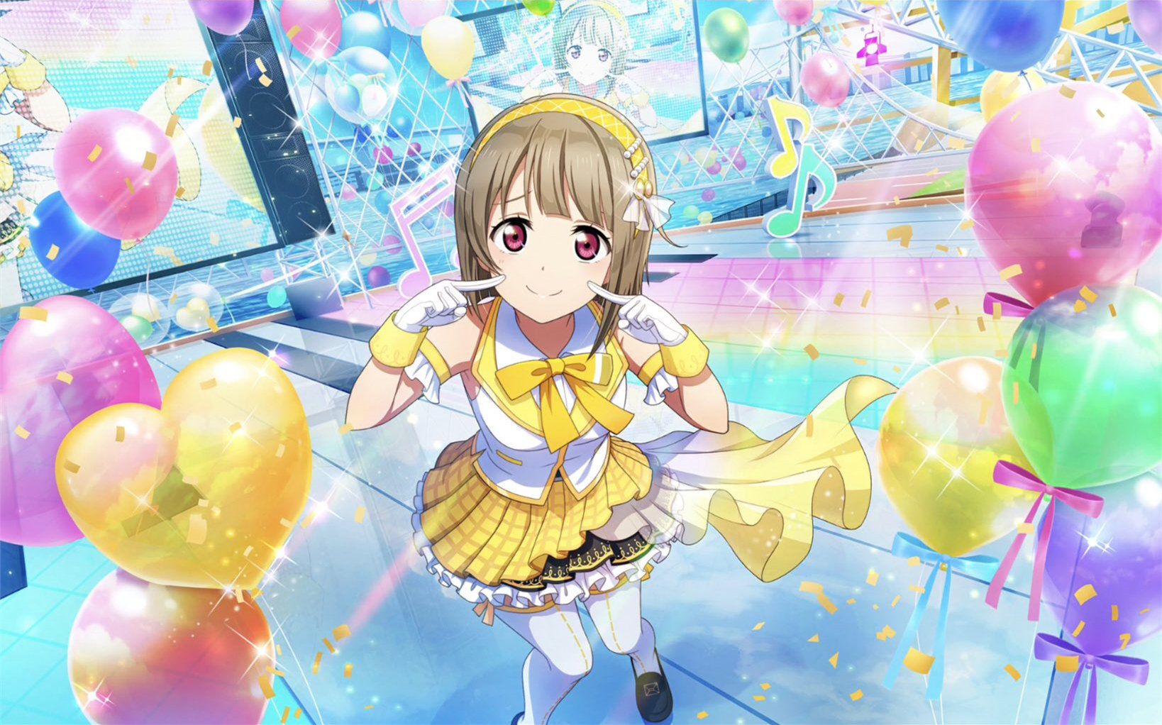 sif2 虹之咲学园偶像同好会 new UR cards first/stage……