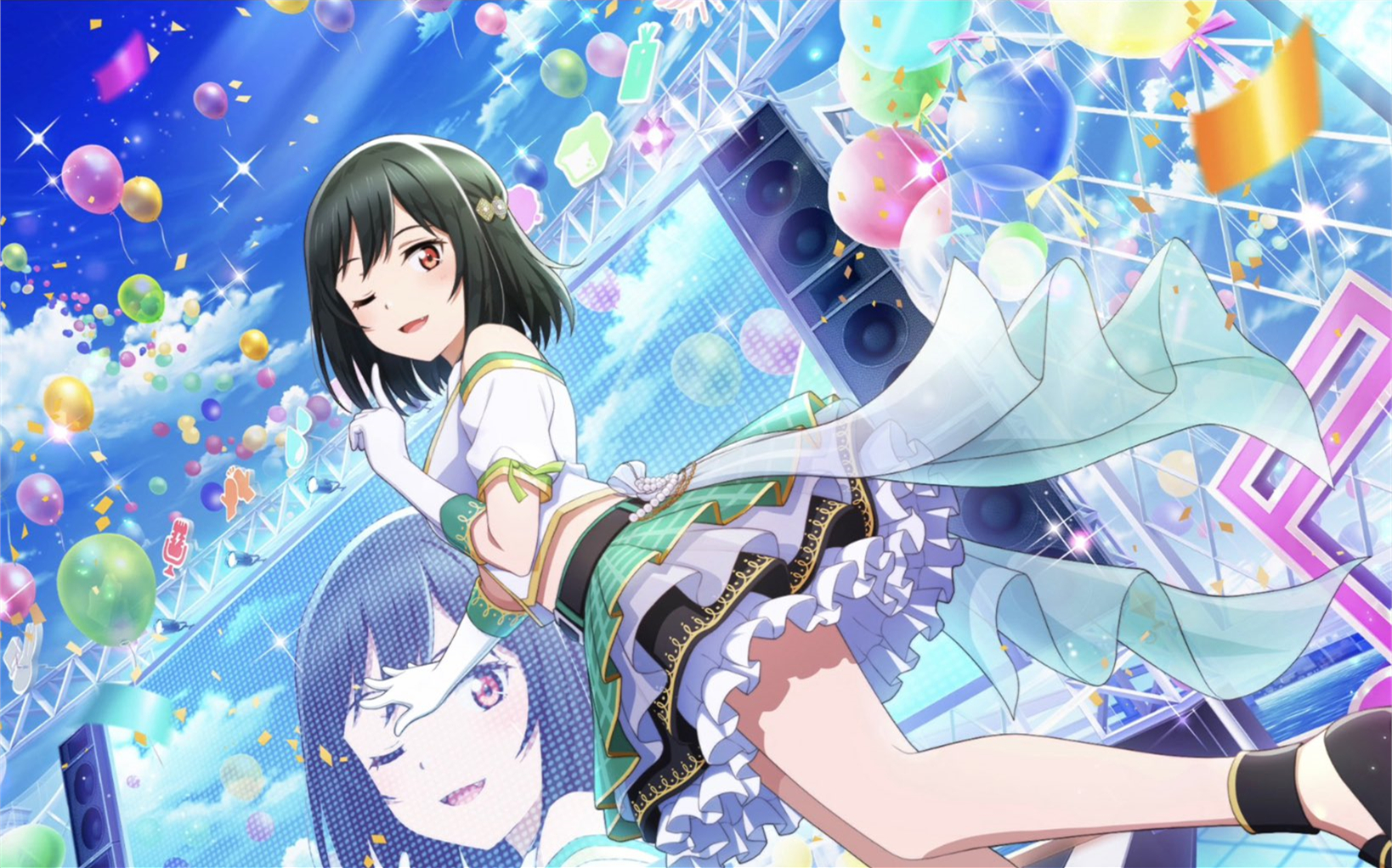 sif2 虹之咲学园偶像同好会 new UR cards first/stage……