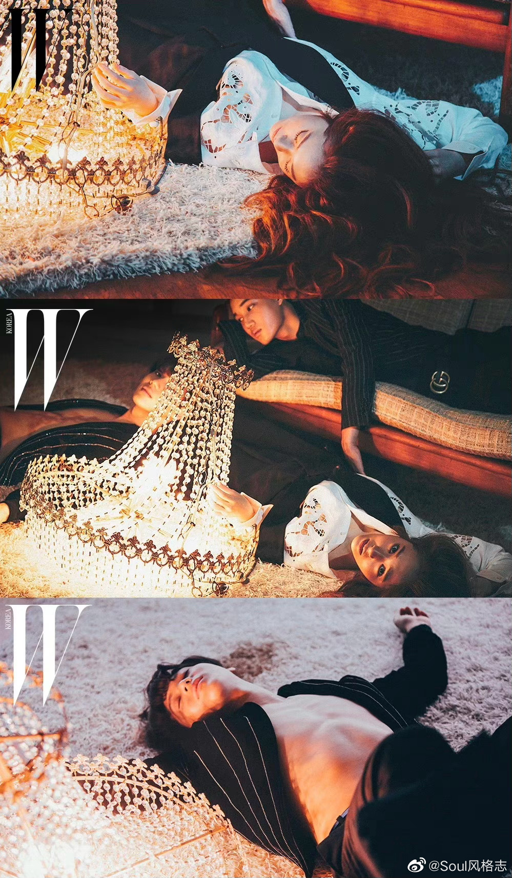 泰民X郑秀晶X KAI W Korea 2015年8月刊 古堡里的少男少女……__财经头条