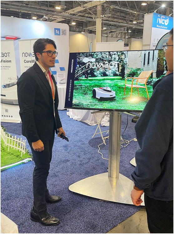 来飞智能融资六千万定义L4智能割草，首创CES室外展馆Novabot全球发布__财经头条