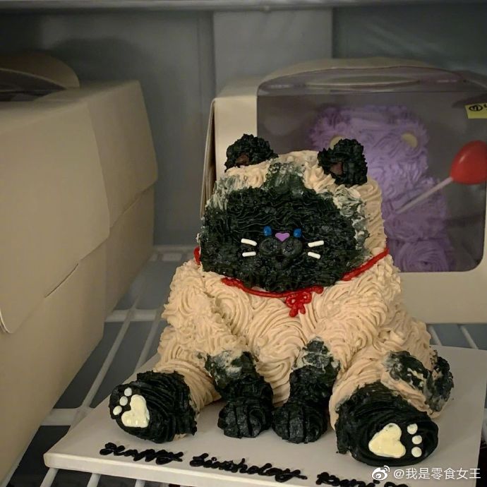 今日份可爱系列蛋糕🦁🐿🐻🐹🐱ins:yuni_x2