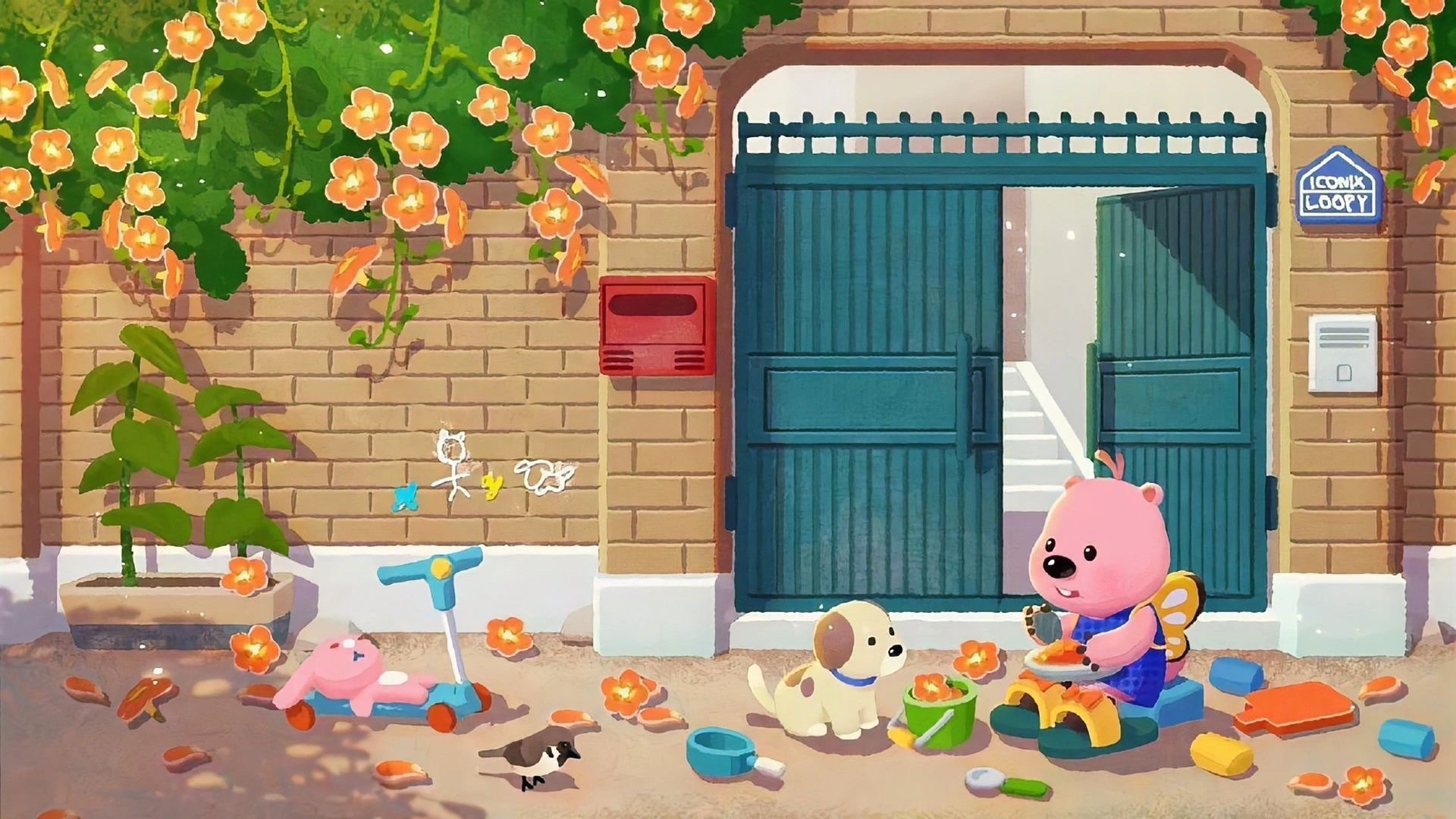 Loopy电脑壁纸|壁纸|电脑_新浪新闻