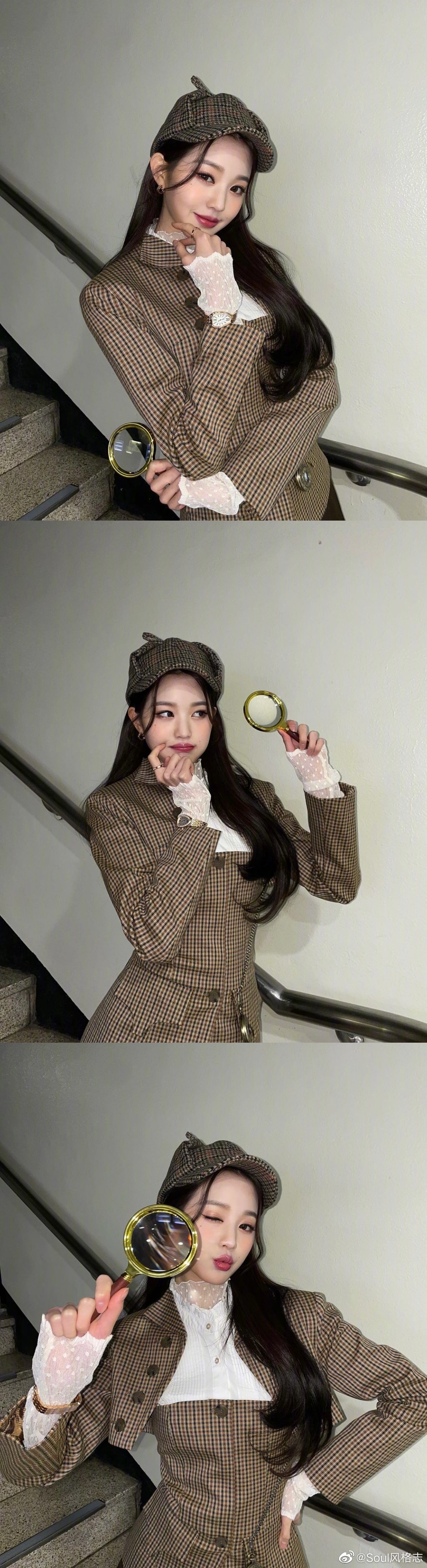 张元英ins近照分享 可甜可辣的漂亮妹妹……