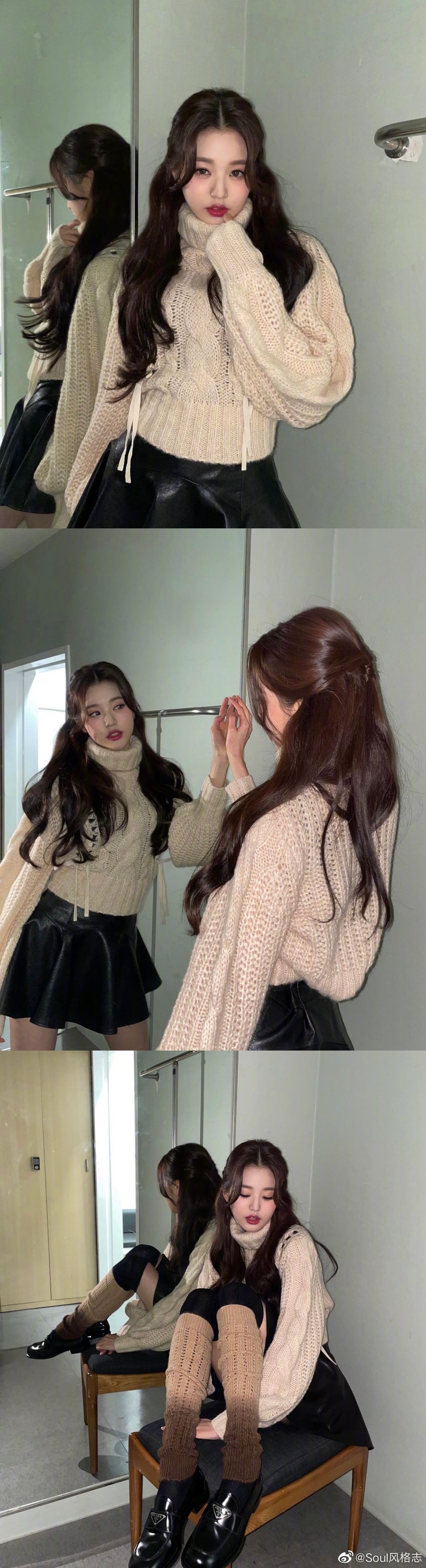 张元英ins近照分享 可甜可辣的漂亮妹妹……