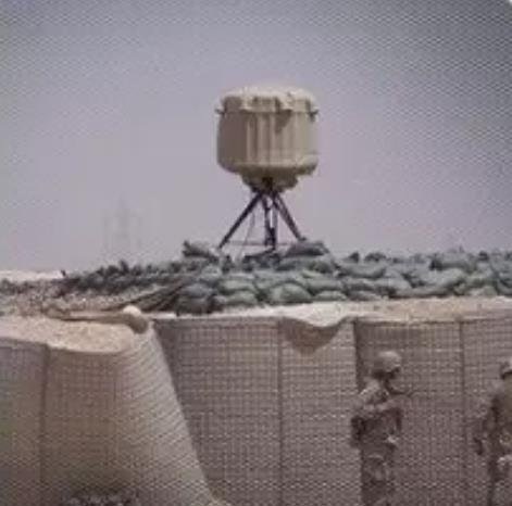 图①②③是中国的YLC-48便携式多功能侦察雷达，一种轻型全能雷达