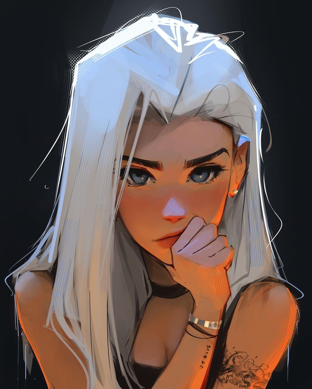 插画师Sam Yang的光影刻画一如既往地让人惊艳……__财经头条