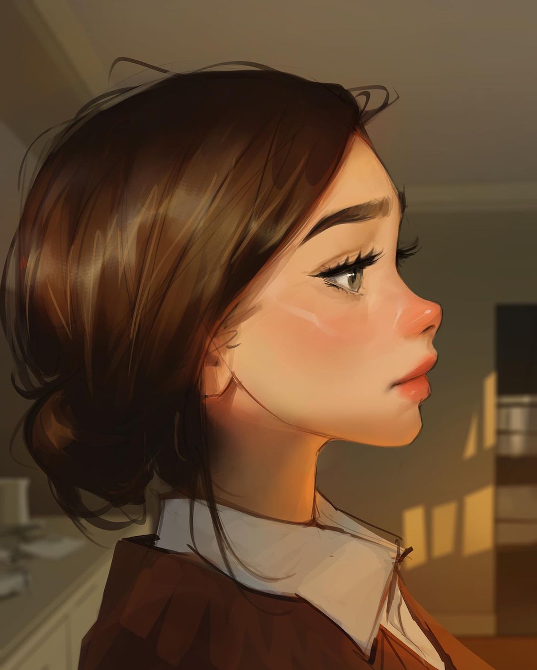 插画师Sam Yang的光影刻画一如既往地让人惊艳……__财经头条