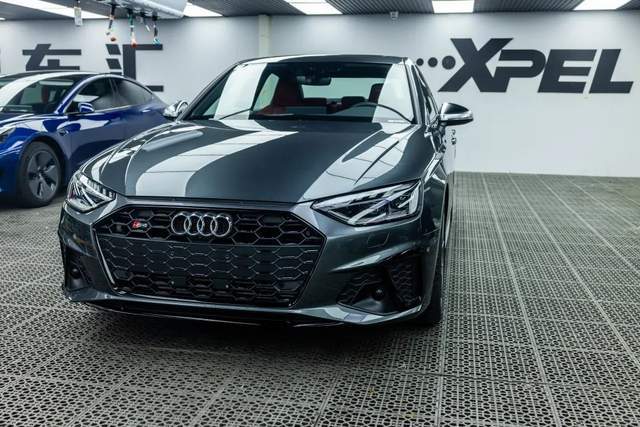 最具性价比的性能车——奥迪S4进店施工XPEL隐形车衣-新浪汽车