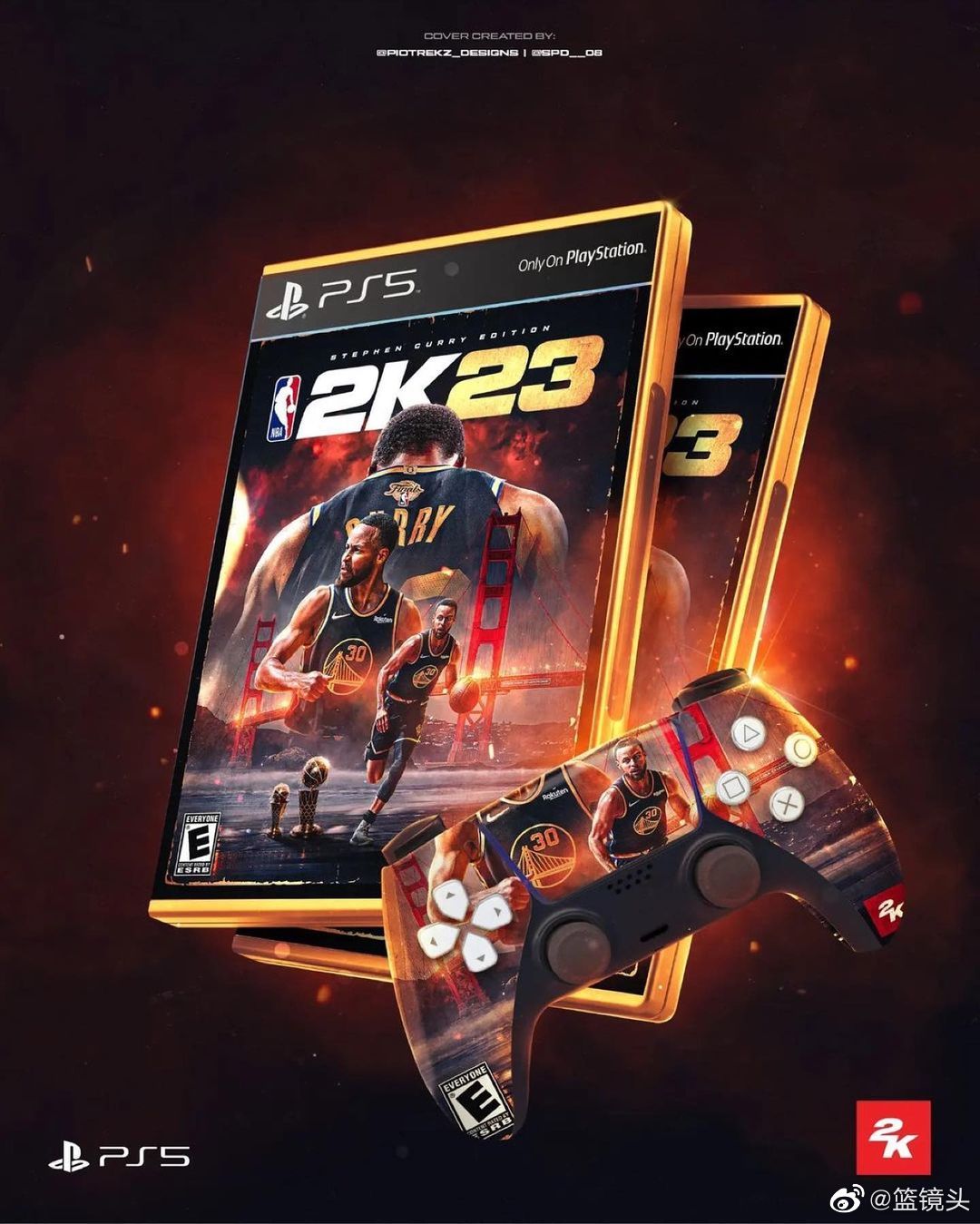 酷就完事了！美国网友们设计的2K23封面__财经头条
