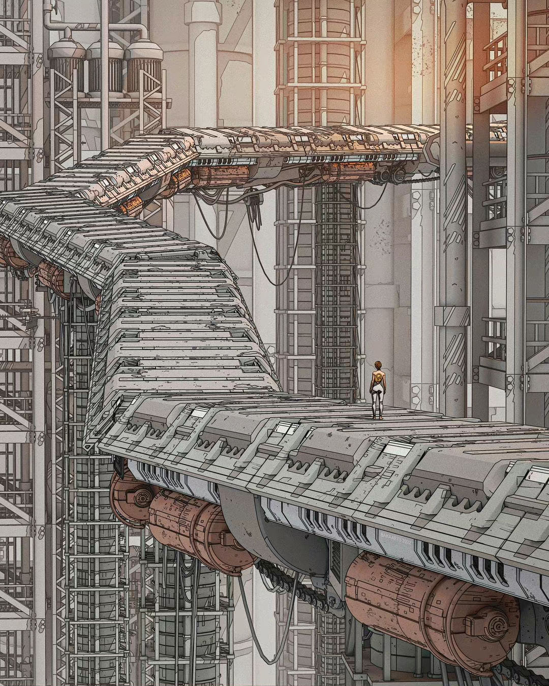 细节控快看过来 插画师Darius……__财经头条