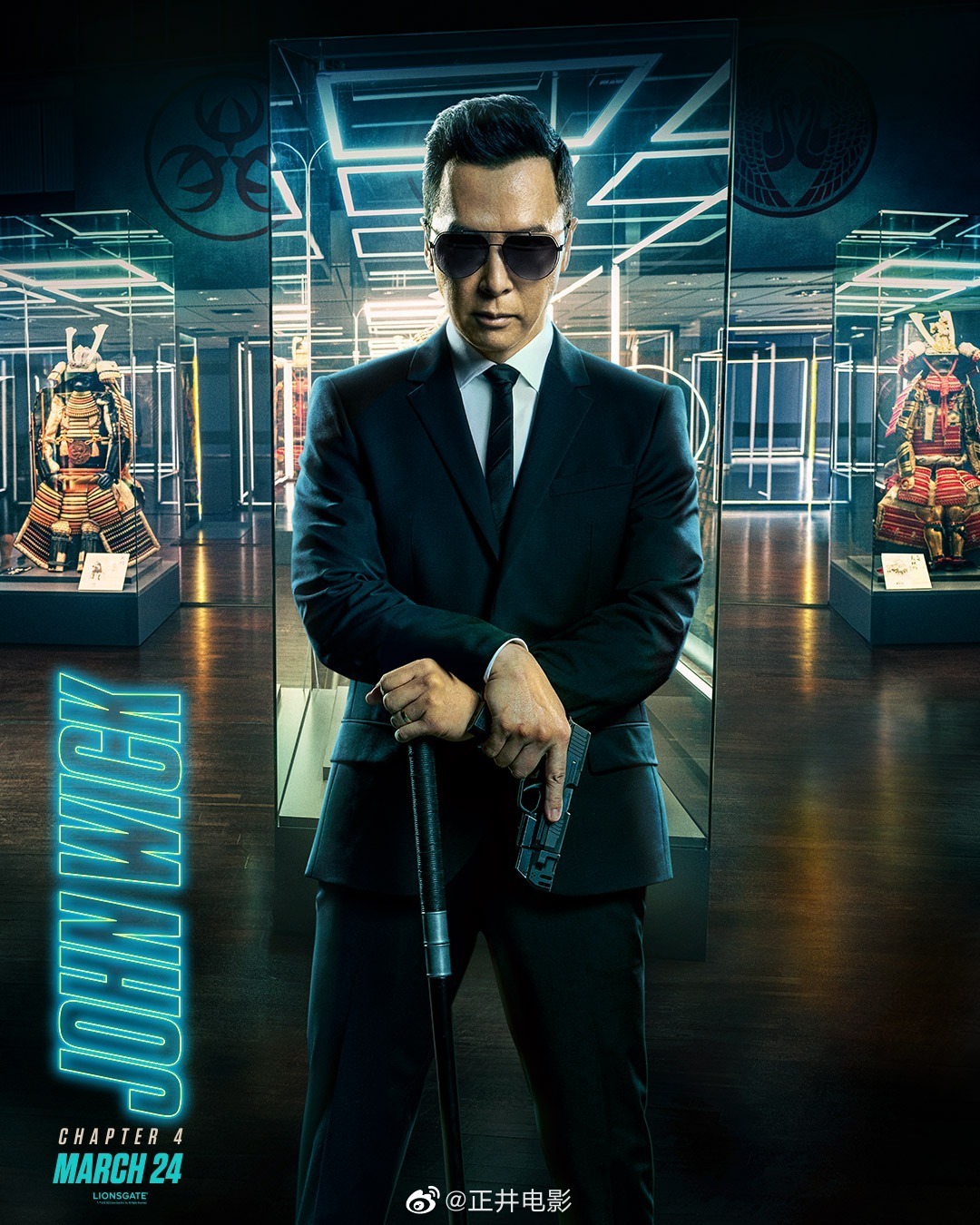 经典动作电影《疾速追杀4》公开全员造型海报……