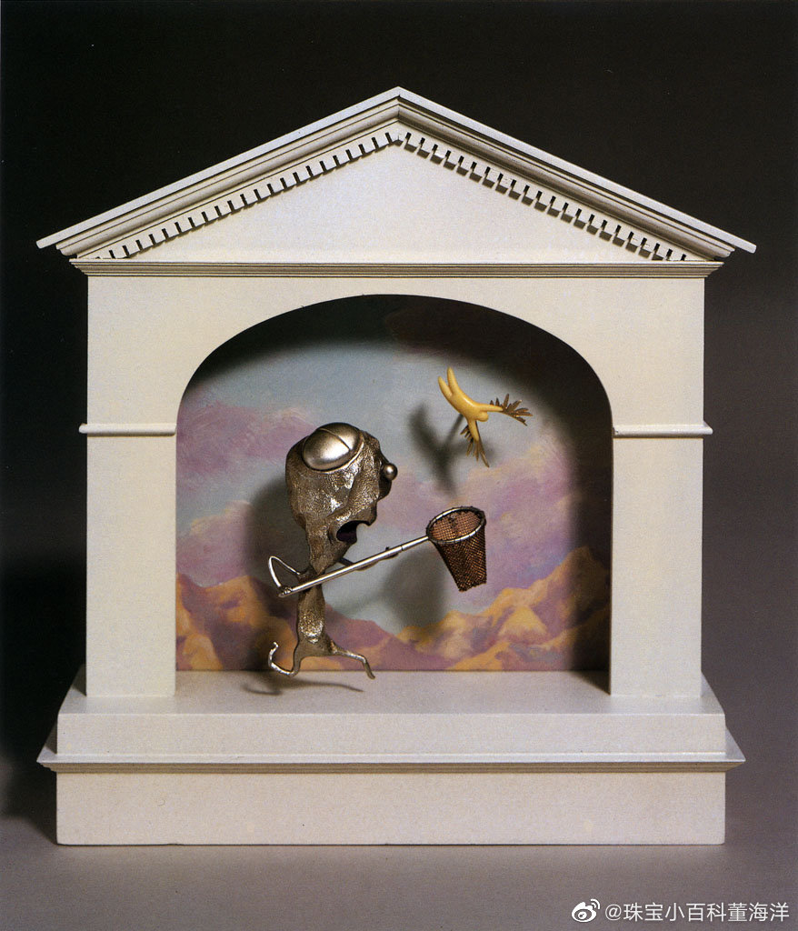 美国著名艺术家、当代工艺批评家布鲁斯-梅特卡夫（Bruce Metcalf）利