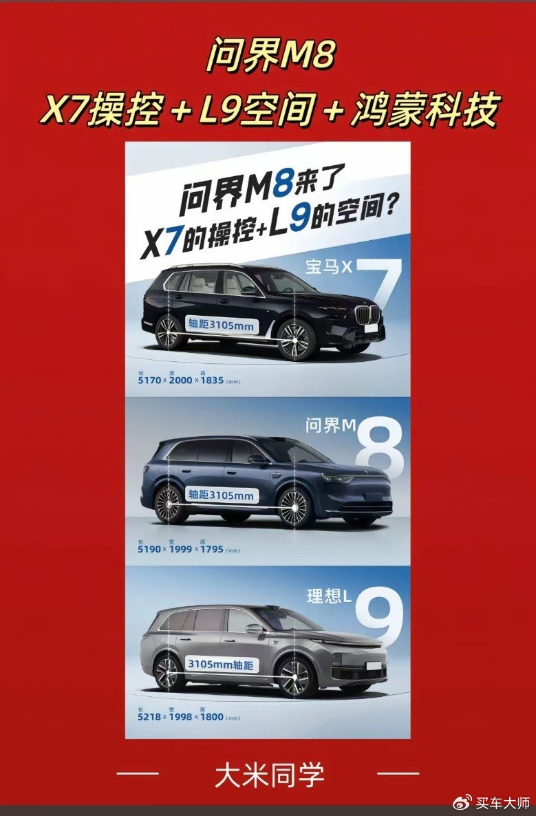 问界M8：开年王炸！40万级SUV更“理想”的选择！-新浪汽车