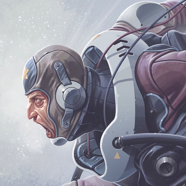 插画师 derek stenning