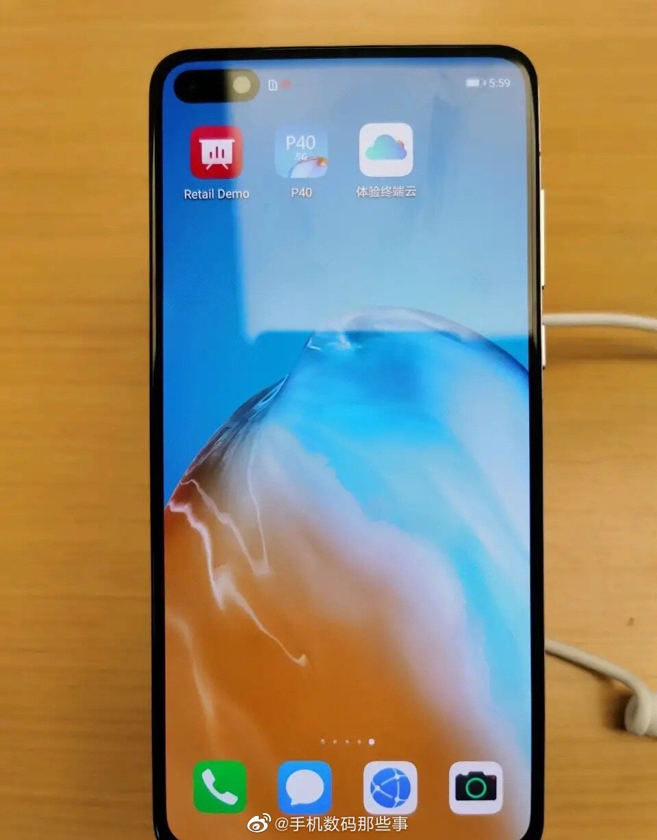 看过了P40Pro和P40，P40Pro两边只弯了一点点，两边不绿__财经头条