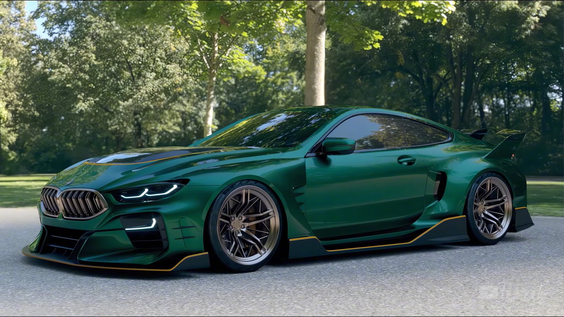 宝马BMW M8 GTR，这造型帅气吗？__财经头条