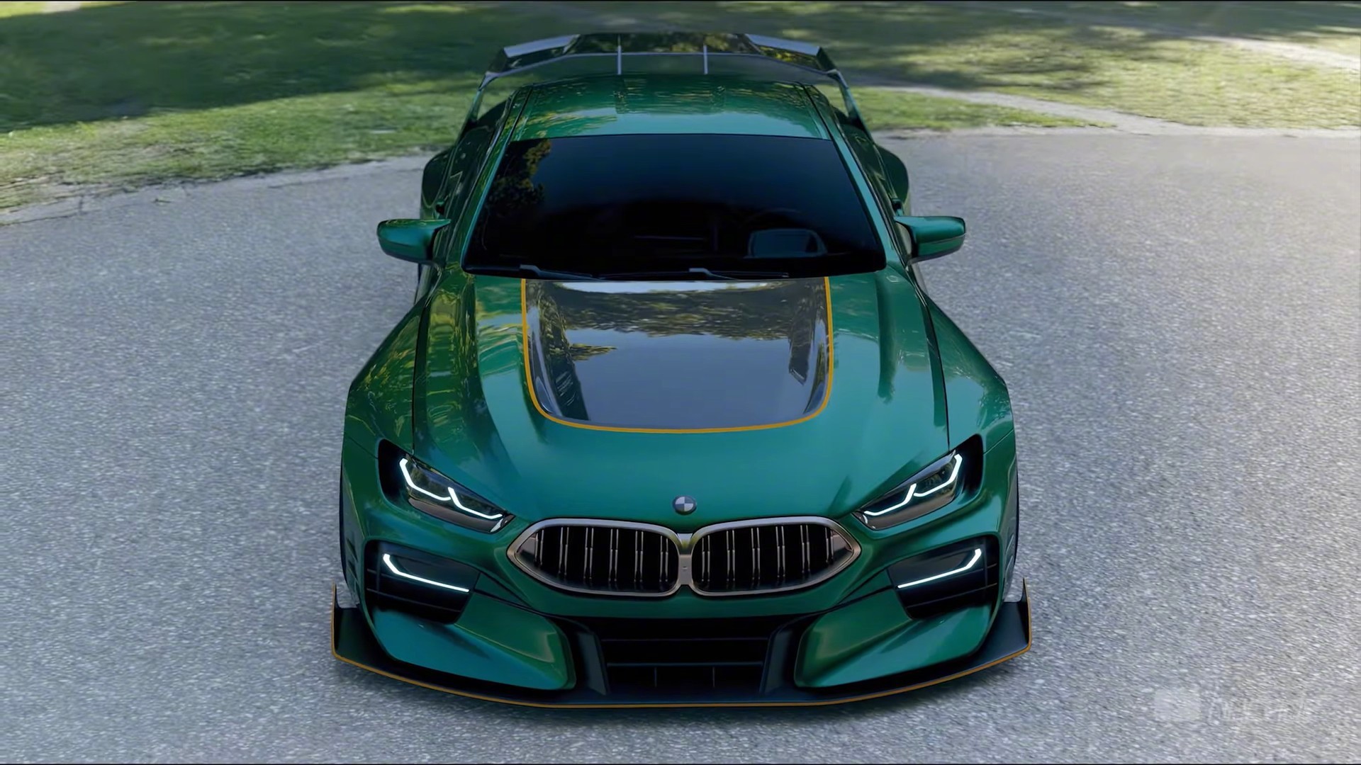 宝马BMW M8 GTR，这造型帅气吗？__财经头条