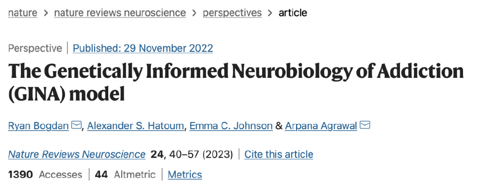 Nature Reviews Neuroscience 最新文献： 如何正确看待成瘾？
