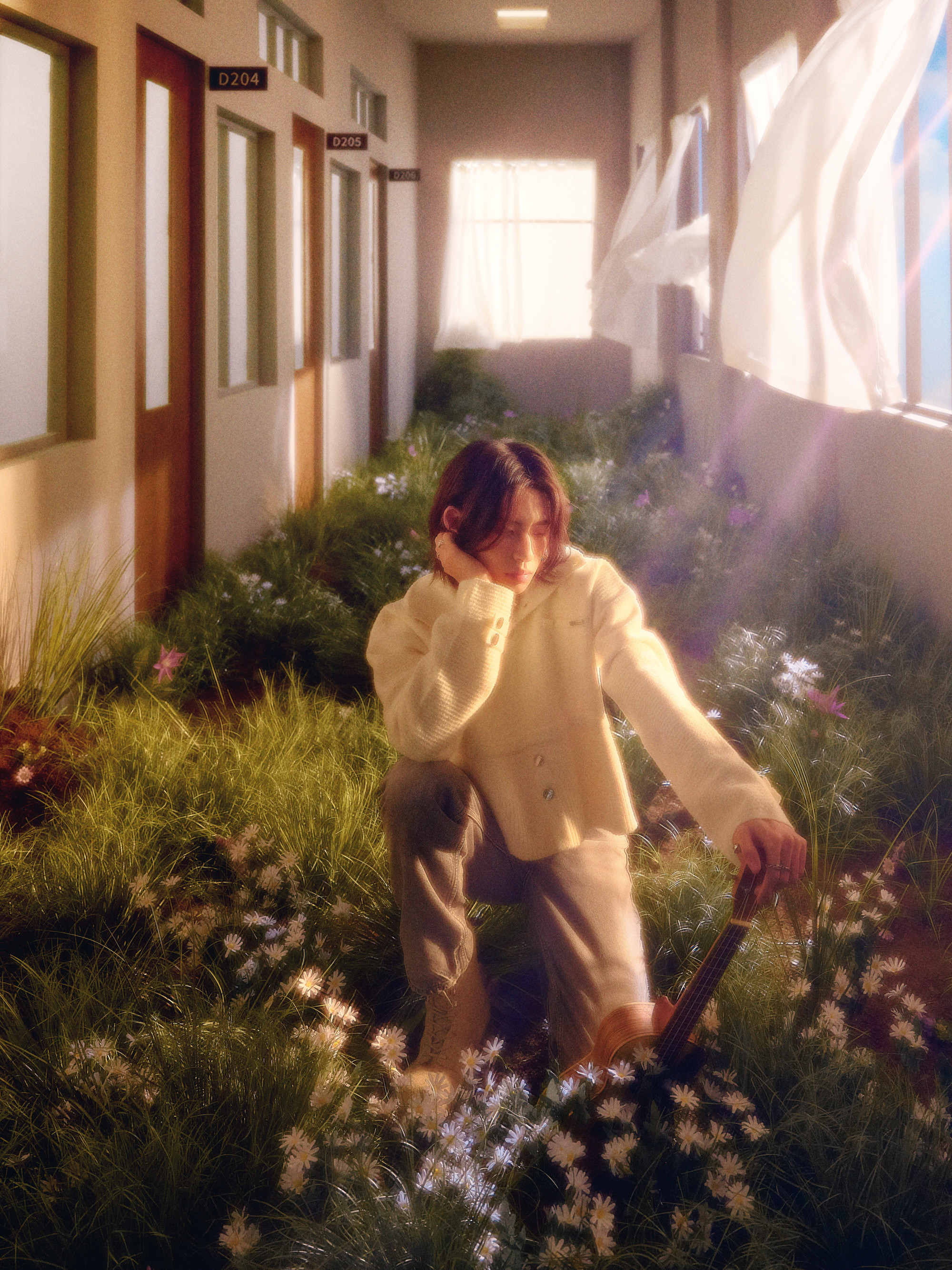 王琳凯新歌《Hadn’t Met You》MV白毛衣造型花絮照……__财经头条