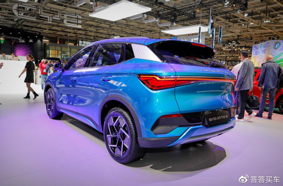 比亚迪ATTO 3将于2023年1月底在日本上市 售价440万日元