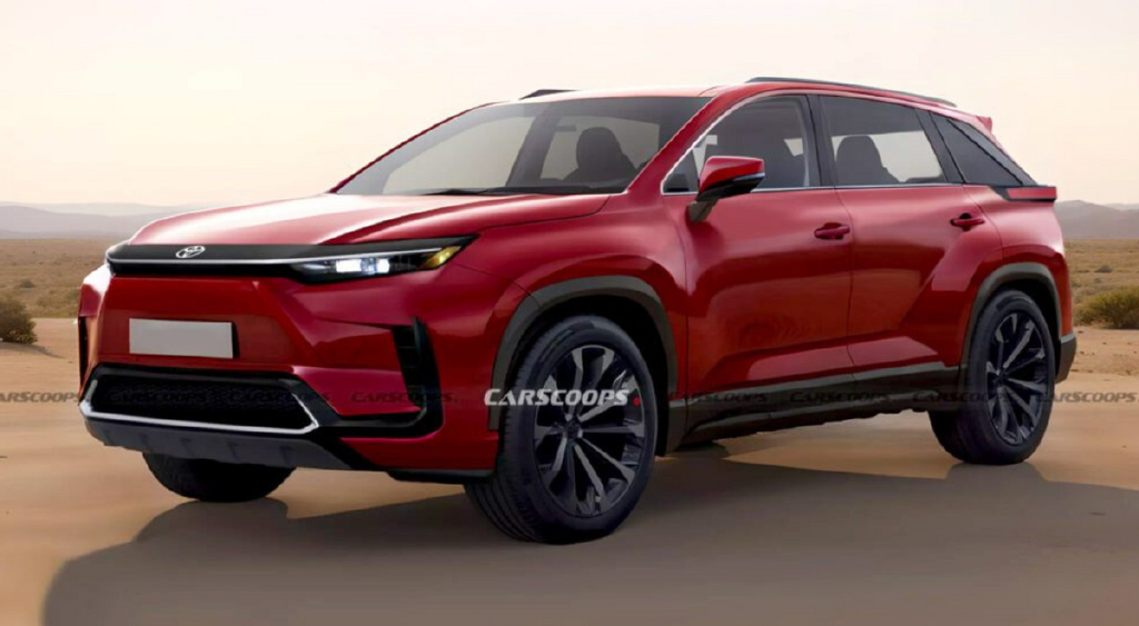 一汽丰田bZ5X曝光：三排七座SUV，纯电汉兰达？-新浪汽车