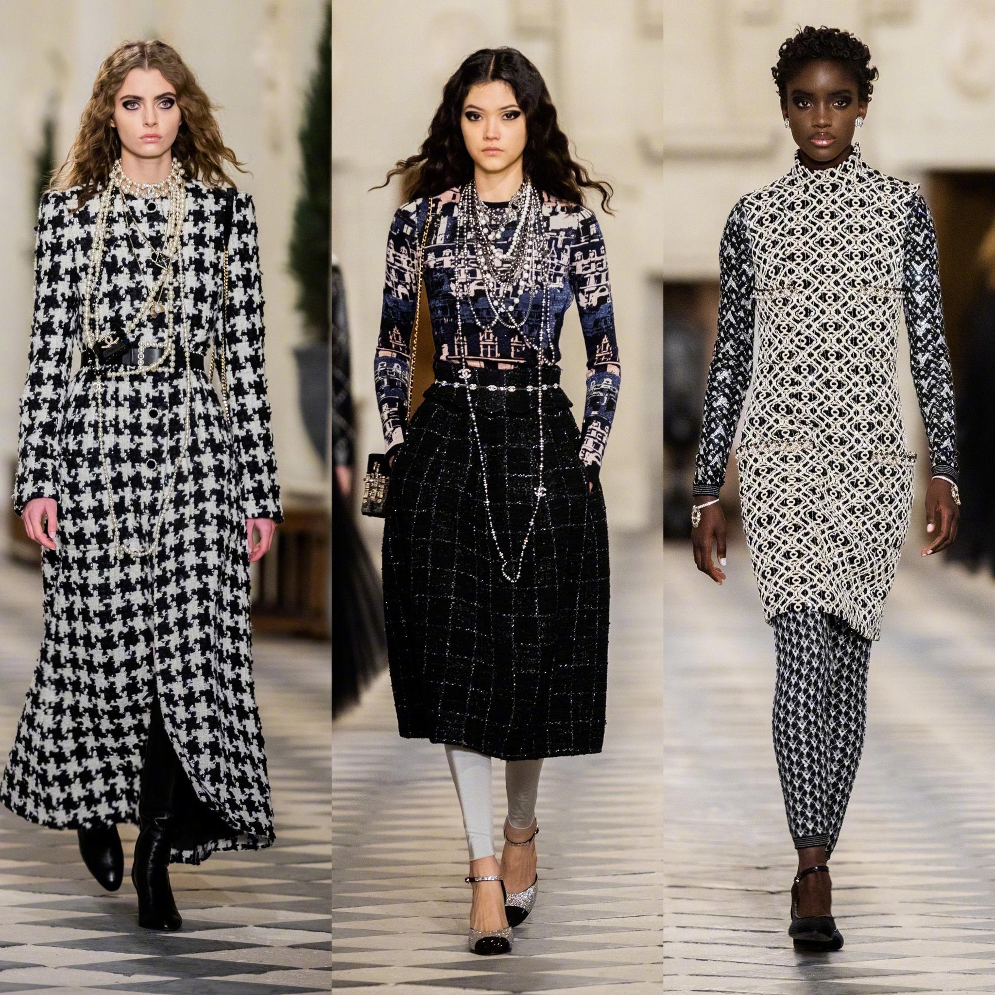 CHANEL 2021 高级手工坊系列发布秀在法国舍农索城堡开走…………