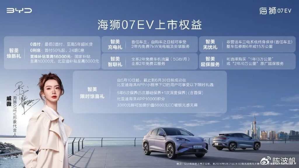 比亚迪强推十二合一电驱，海狮07EV狂“卷”技术而来-新浪汽车