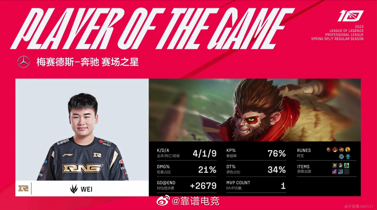 2023LPL春季赛 RNG 1-1 WE