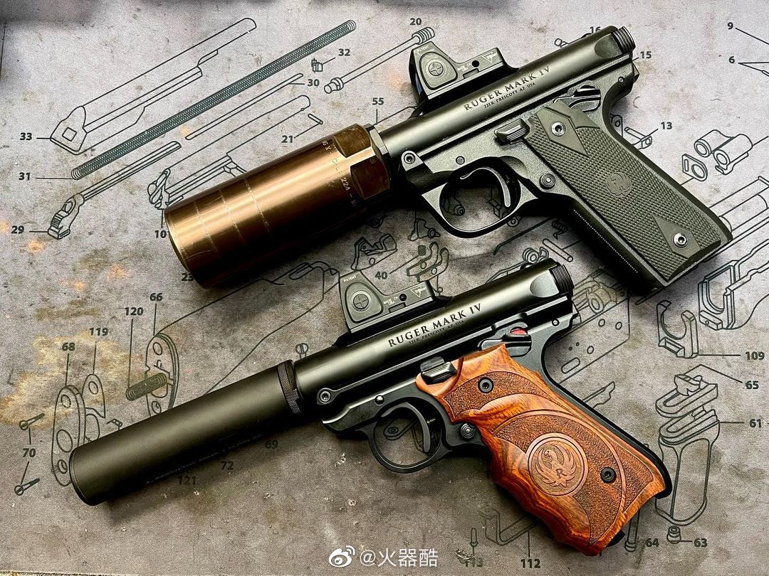 ruger mk4系列手枪美图